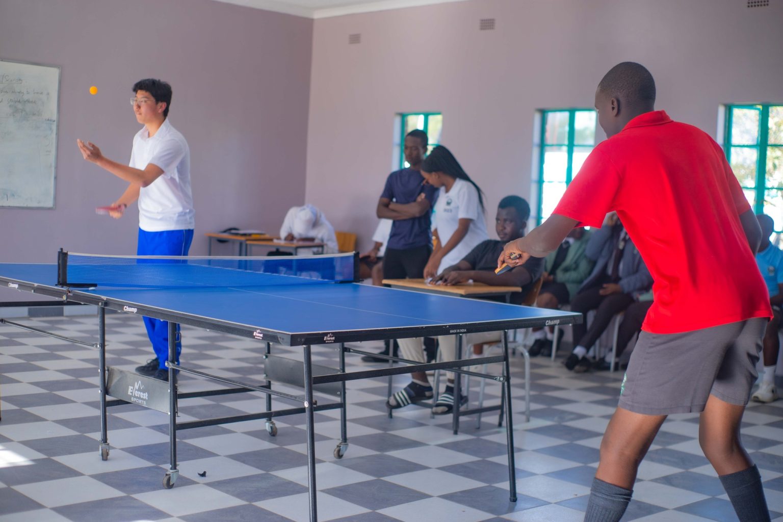 Table tennis triangular league tournament – Winwood College